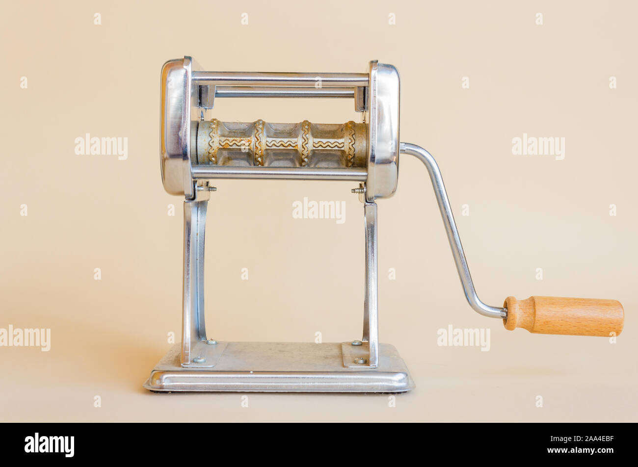 antique machine for making ravioli by hand Stock Photo - Alamy