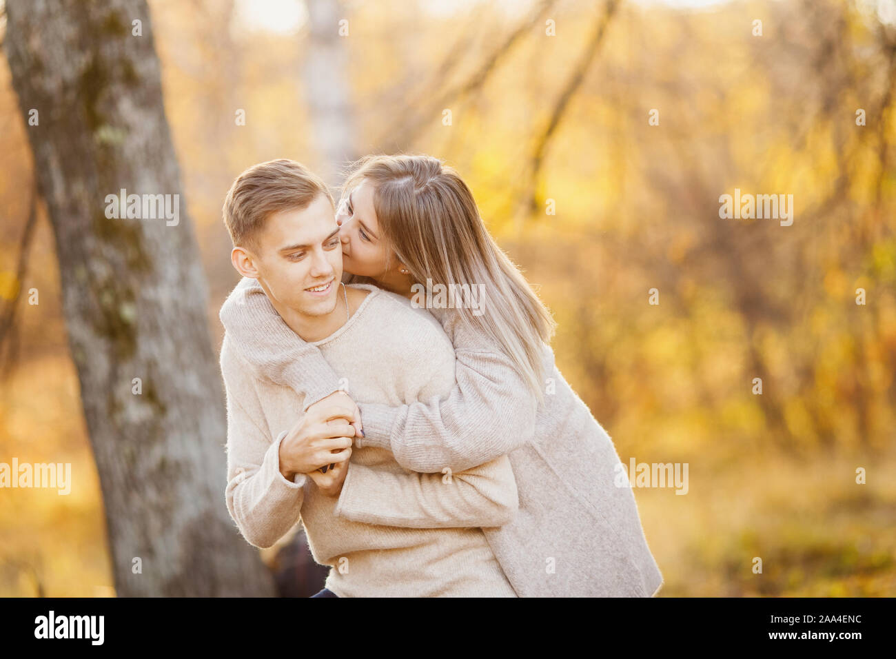 Loving whispers hi-res stock photography and images - Alamy