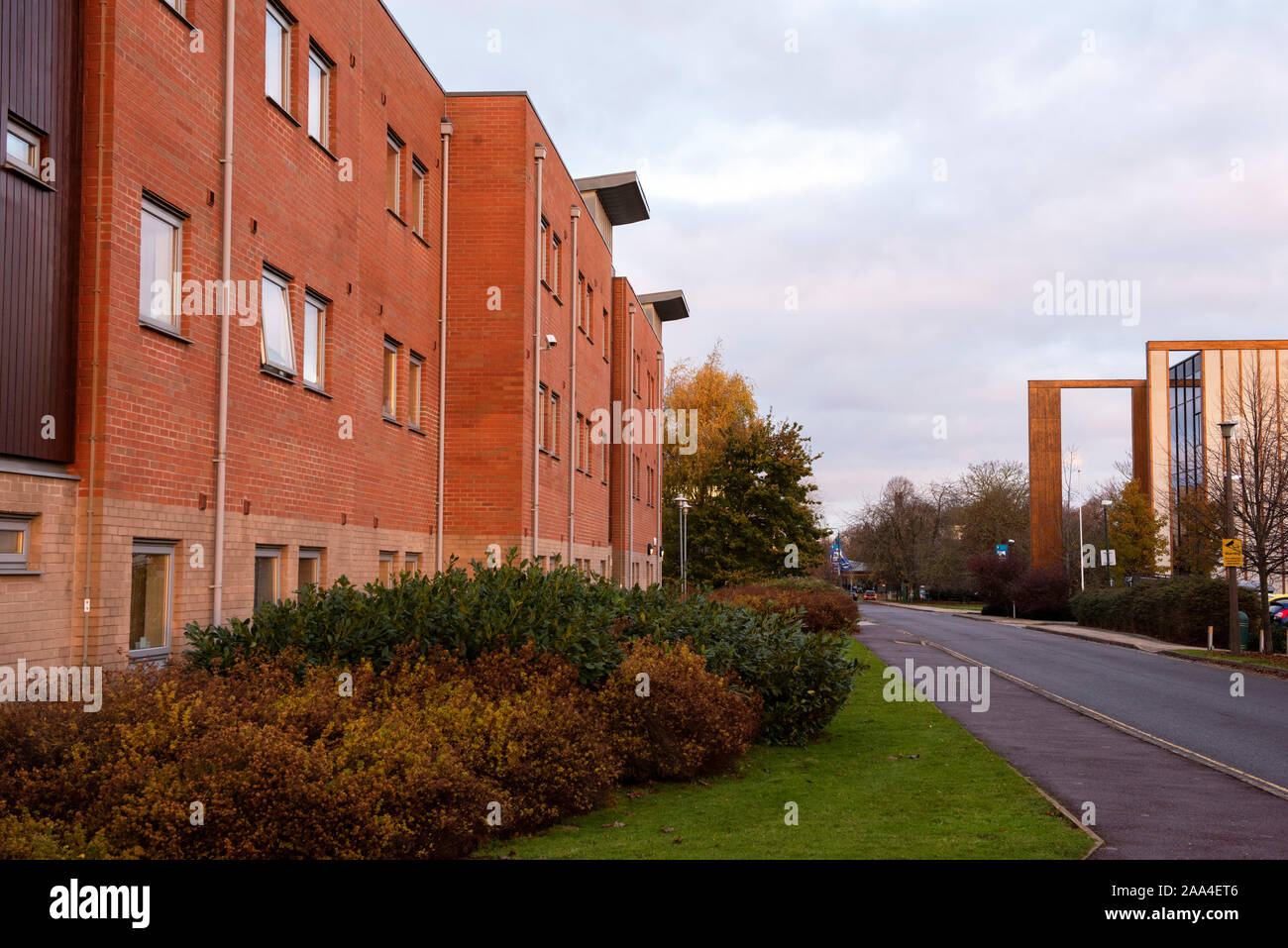 Autumn morning at the Sutton Bonington Campus of the University of ...