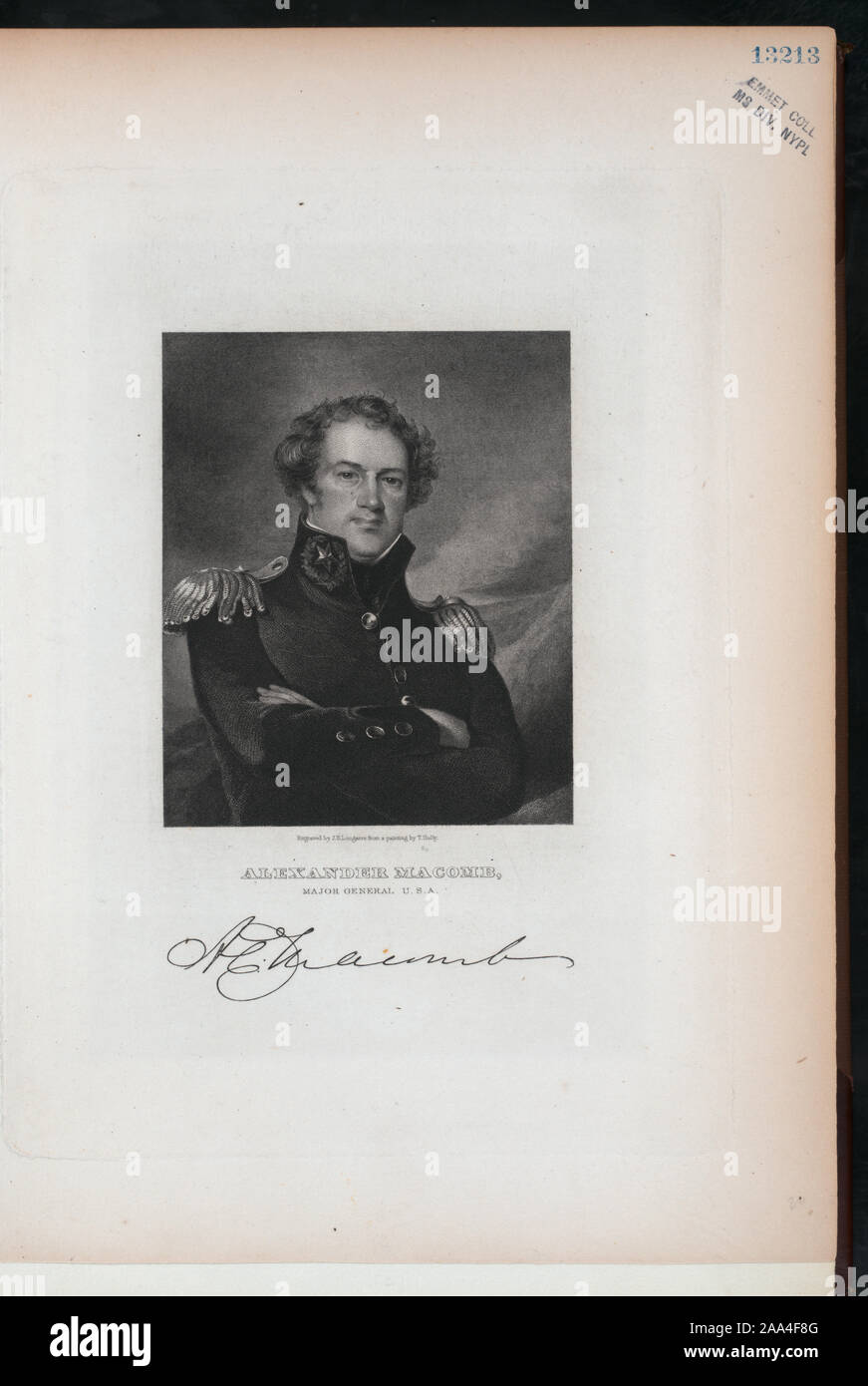 General alexander macomb hi-res stock photography and images - Alamy