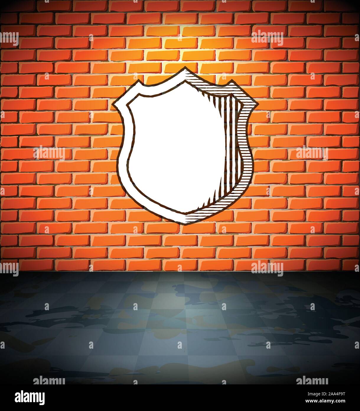 Graffiti Stone Wall Stock Vector Images - Alamy