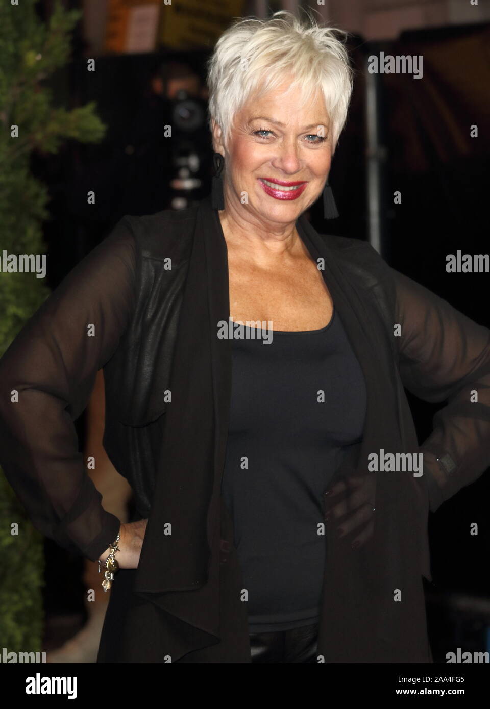 London, UK. Denise Welch at The Crown Series 3 Premiere at the Curzon ...