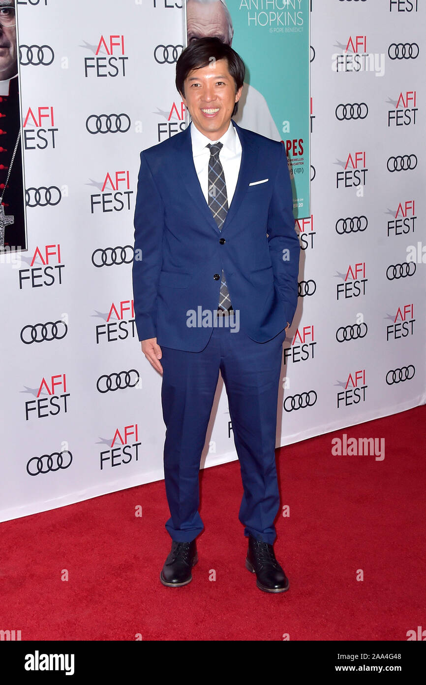 Los Angeles, USA. 18th Nov, 2019. Dan Lin attending 'The Two Popes ...
