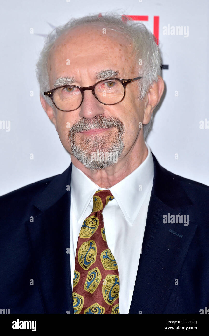 Los Angeles, USA. 18th Nov, 2019. Jonathan Pryce attending 'The Two ...