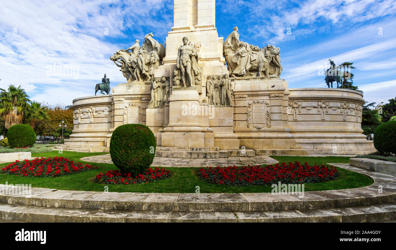 Monument to the Constitution of 1812 Cadiz Andalusia Spain Stock Photo ...