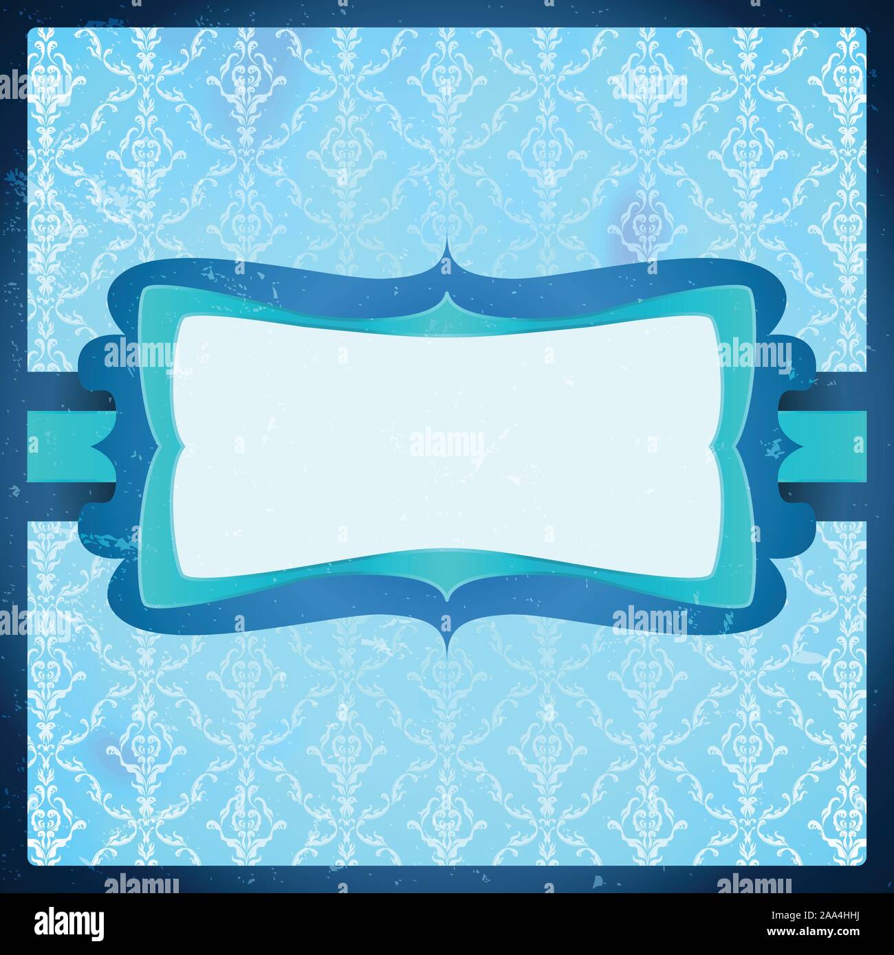 Frozen vintage frame Stock Vector Image & Art - Alamy
