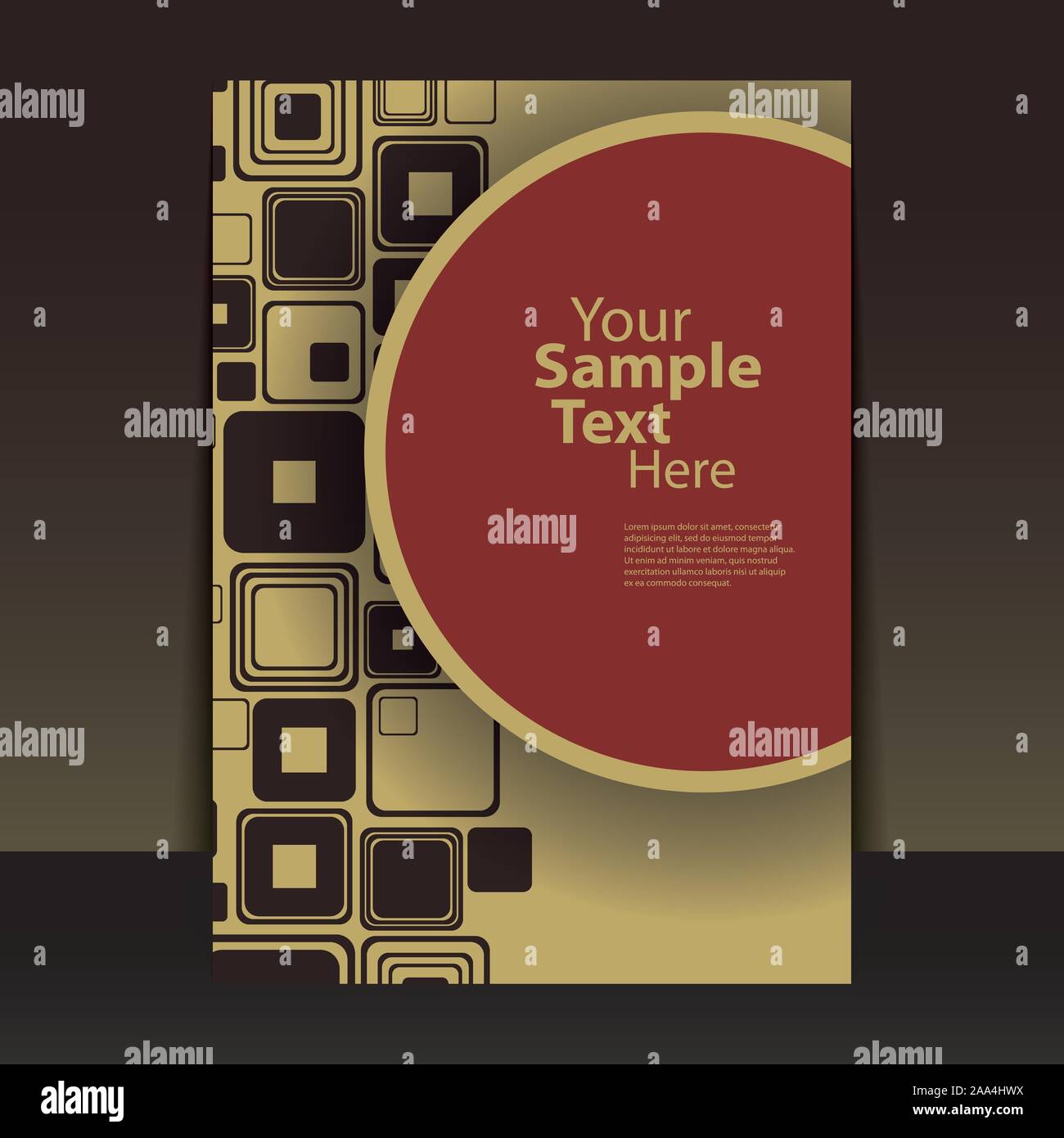 Golden leaflet hi-res stock photography and images - Alamy