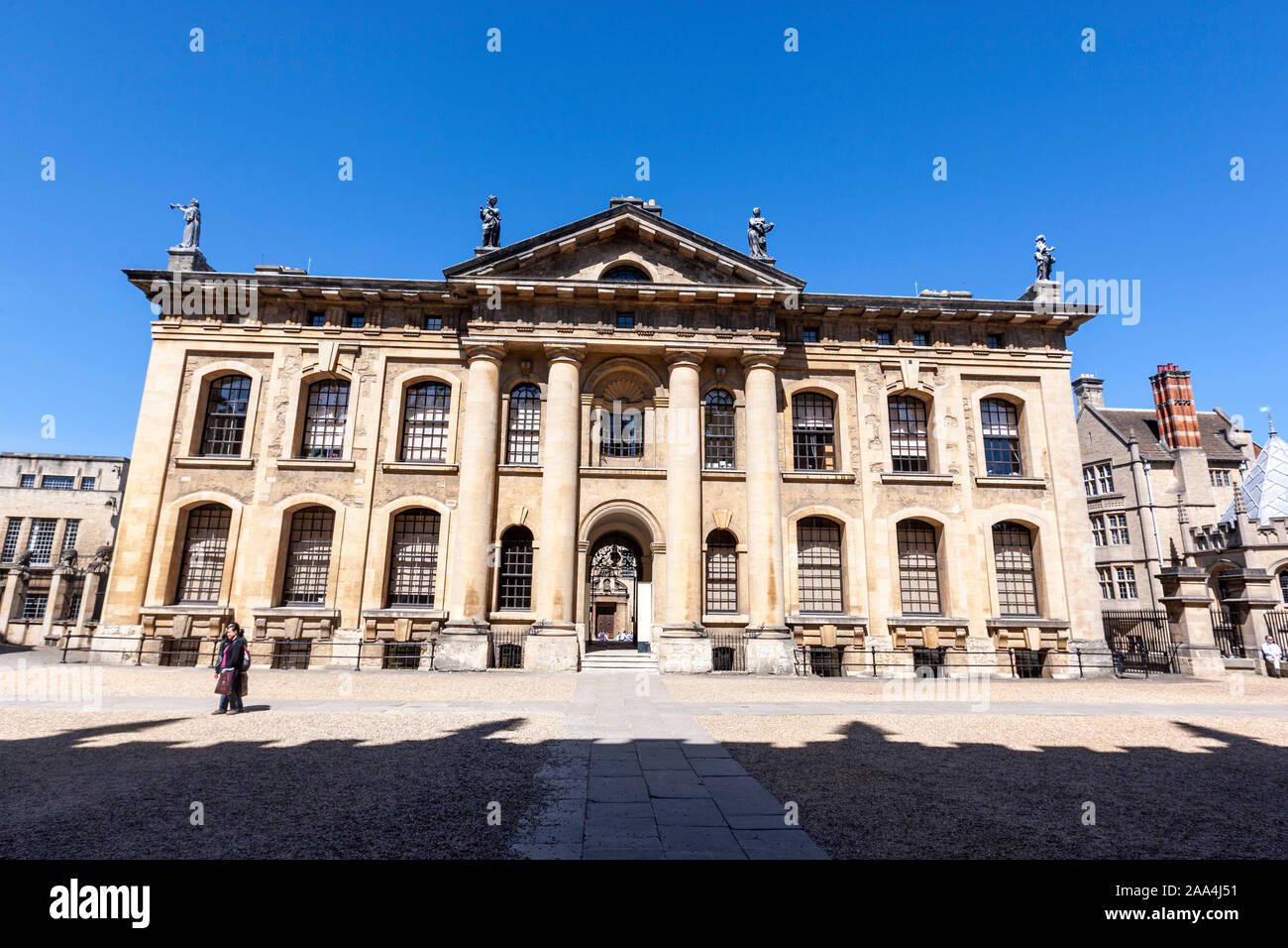 Clarendon Building, 18th-century neoclassical building, Oxford ...