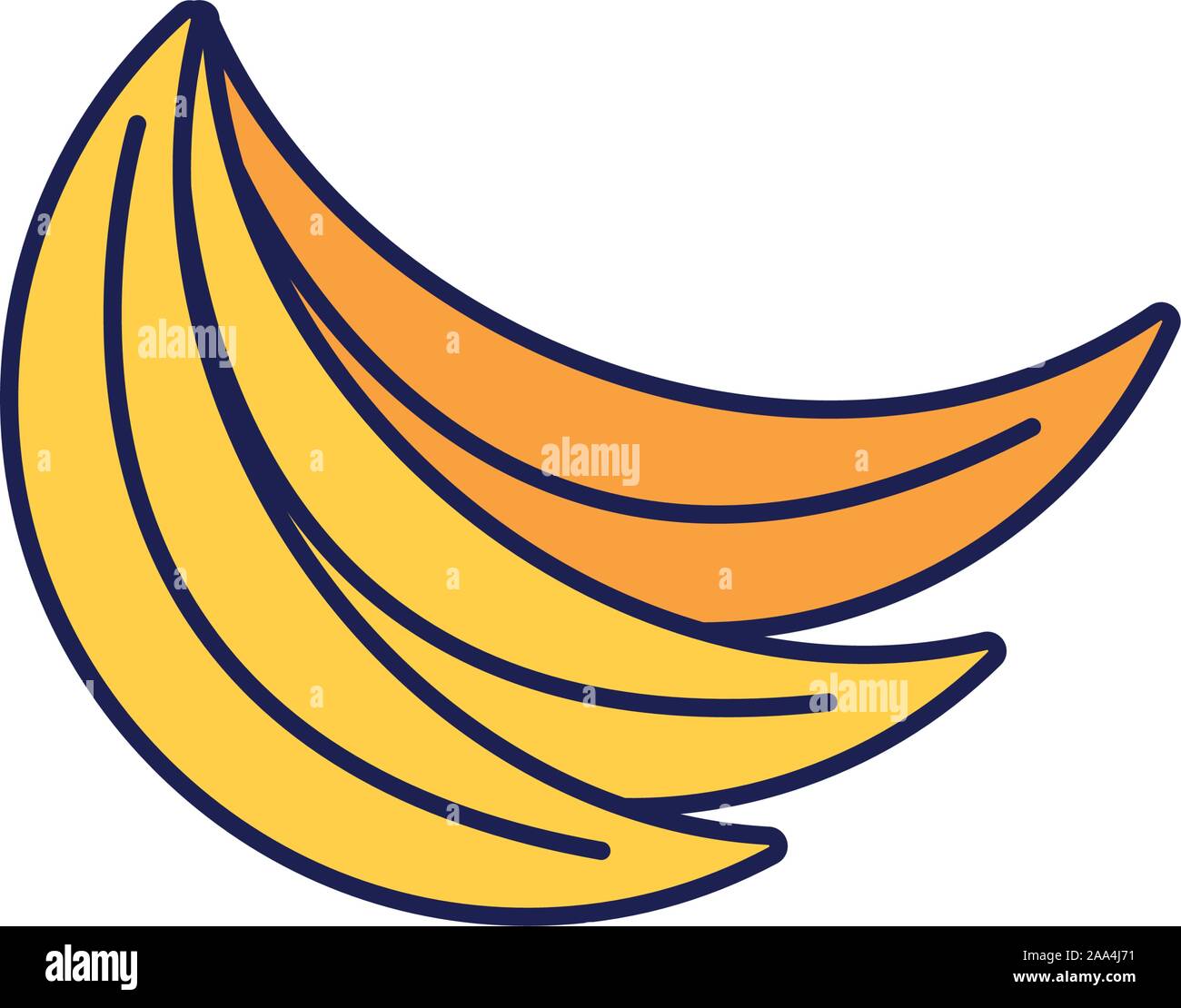 bananas fresh fruit healthy food icon Stock Vector Image & Art - Alamy