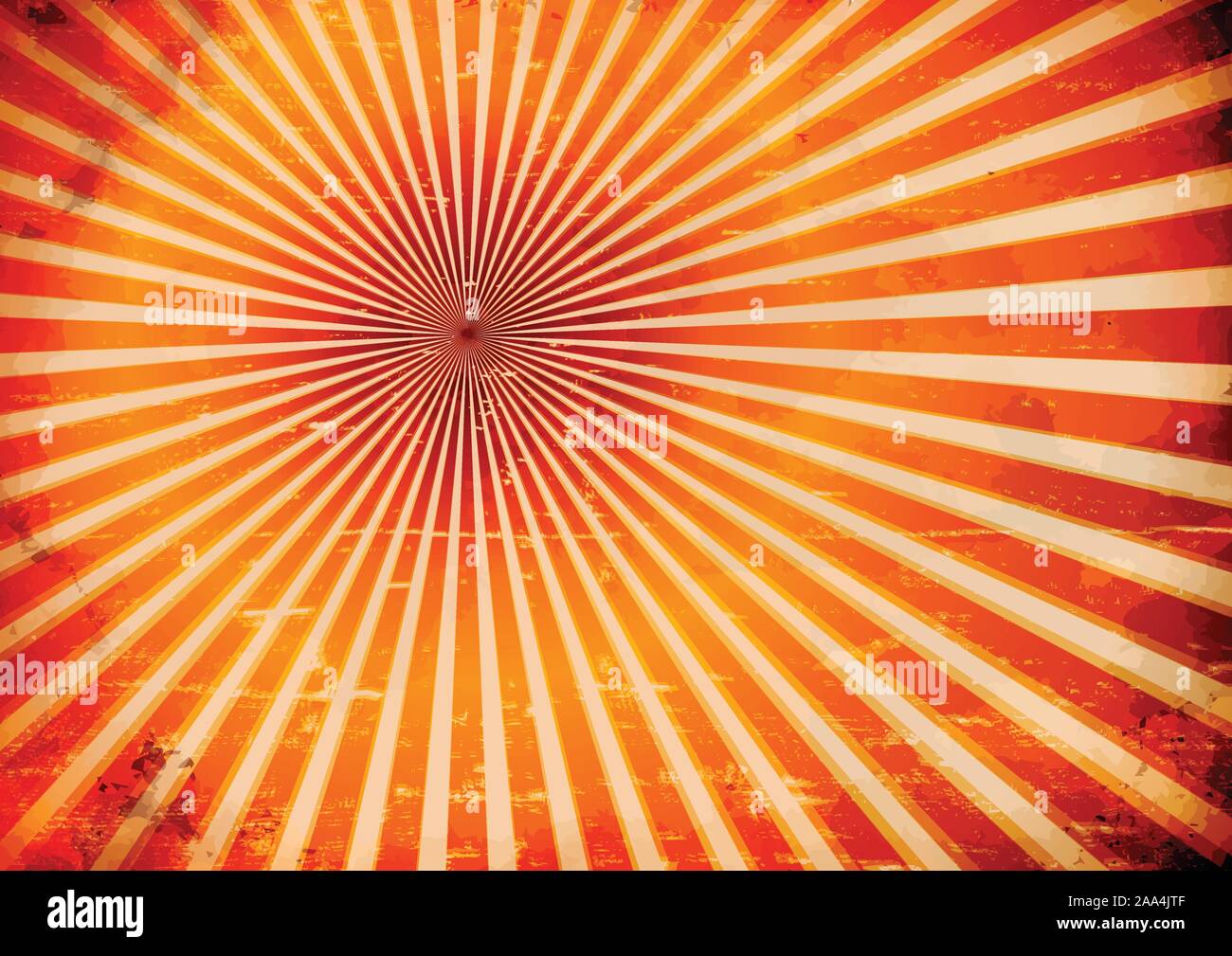 Vintage paper retro rays Stock Vector Images - Alamy