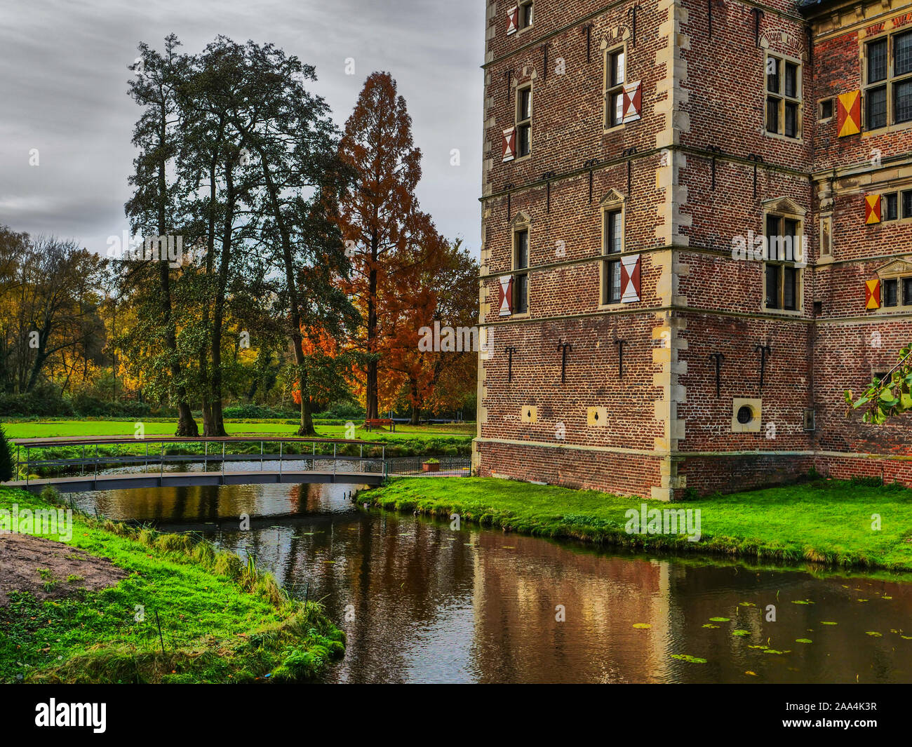 raesfeld Castle in germany Stock Photo - Alamy