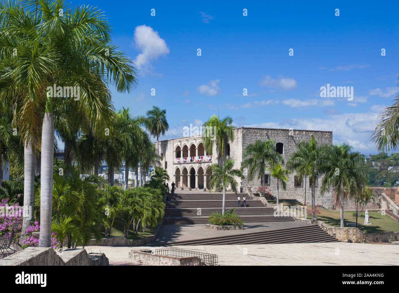 The Alcazar of Columbus Santo Domingo's Colonial City. The capital ...