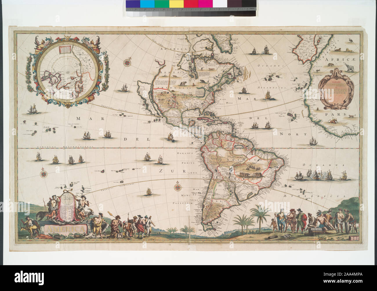 North america map 1600s hi-res stock photography and images - Alamy