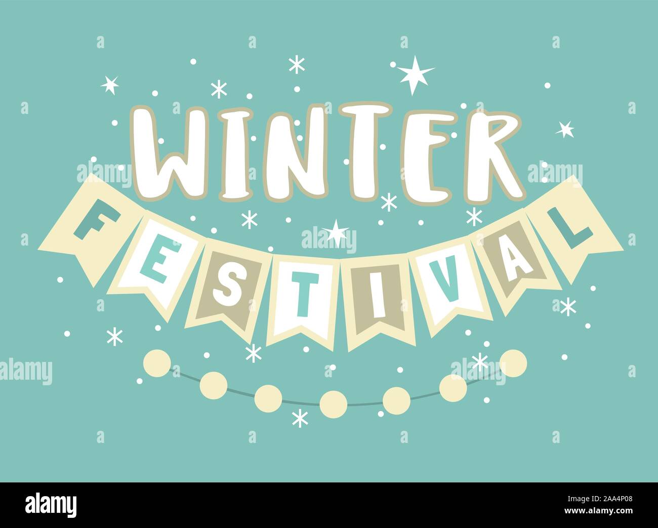 The winter festival Stock Vector Images - Alamy