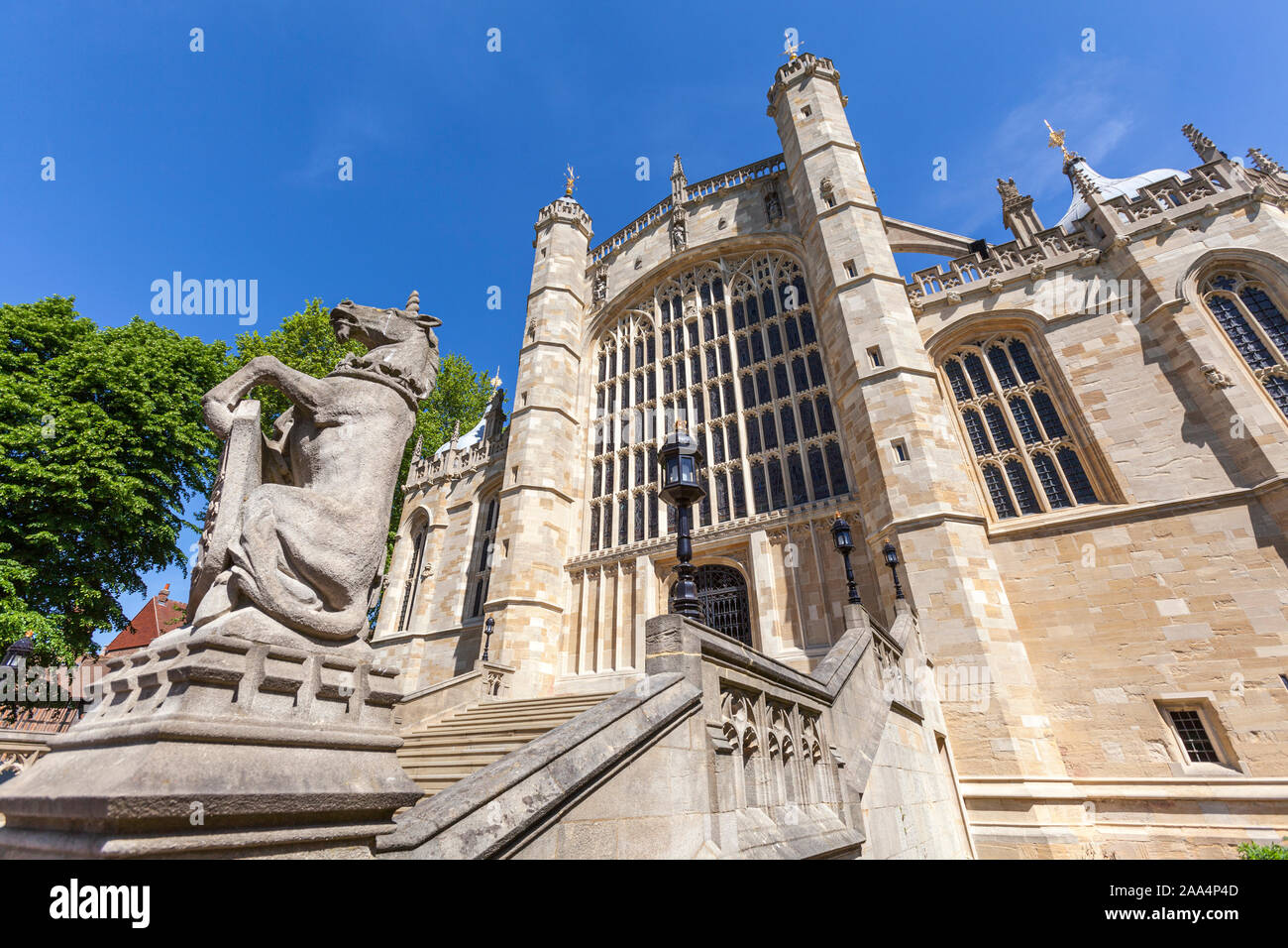 St George's Chapel, Windsor Castle, Gothic style, Windsor, Berkshire ...