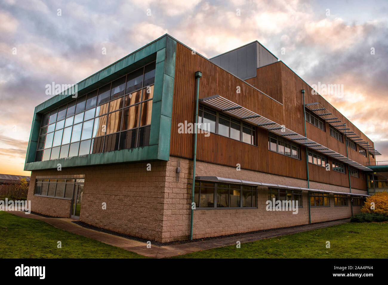 Sunrise at the Clinical Building on the Sutton Bonington Campus of the ...