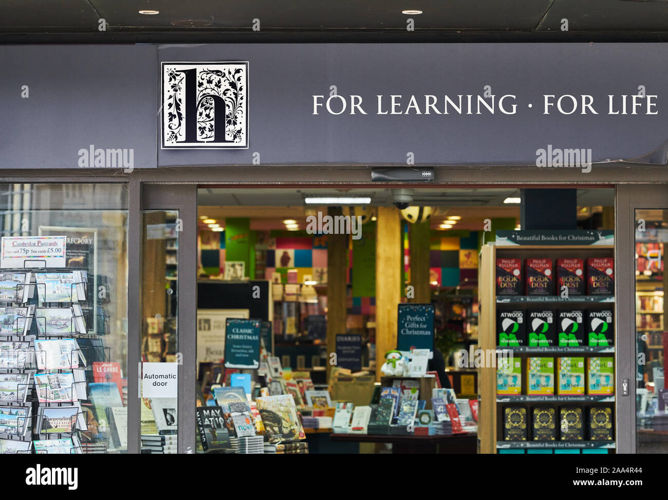 Frontage of the Heffers bookshop in Cambridge, England Stock Photo - Alamy