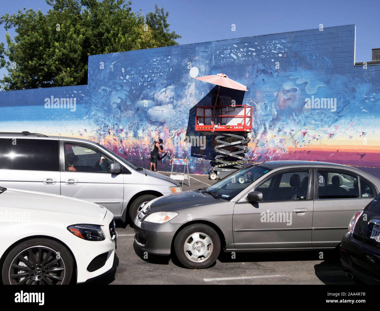 The 2019 Wide Open Walls competition in Sacramento Calif., brought ...