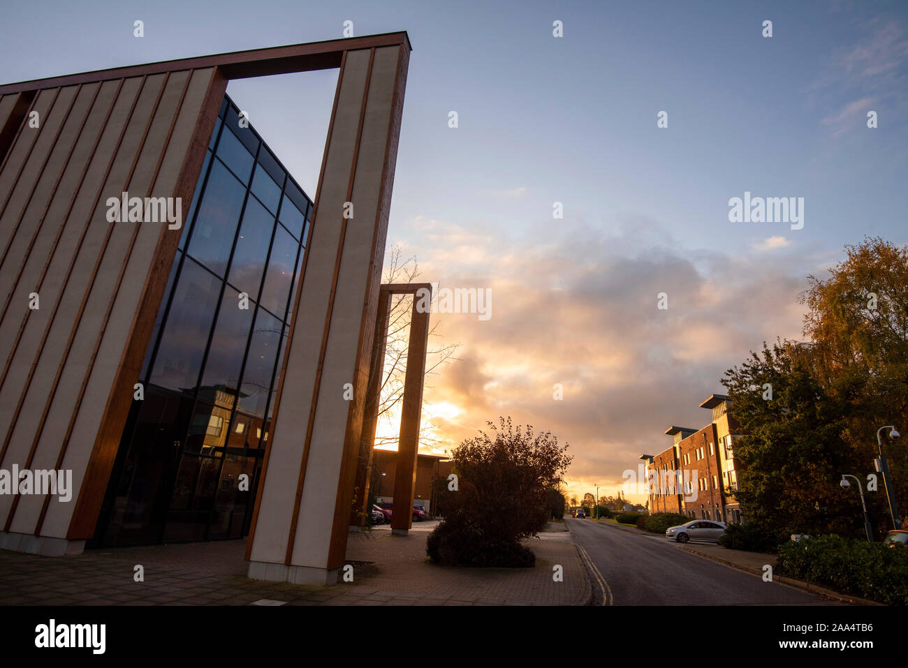 Campus east gateway hi-res stock photography and images - Alamy
