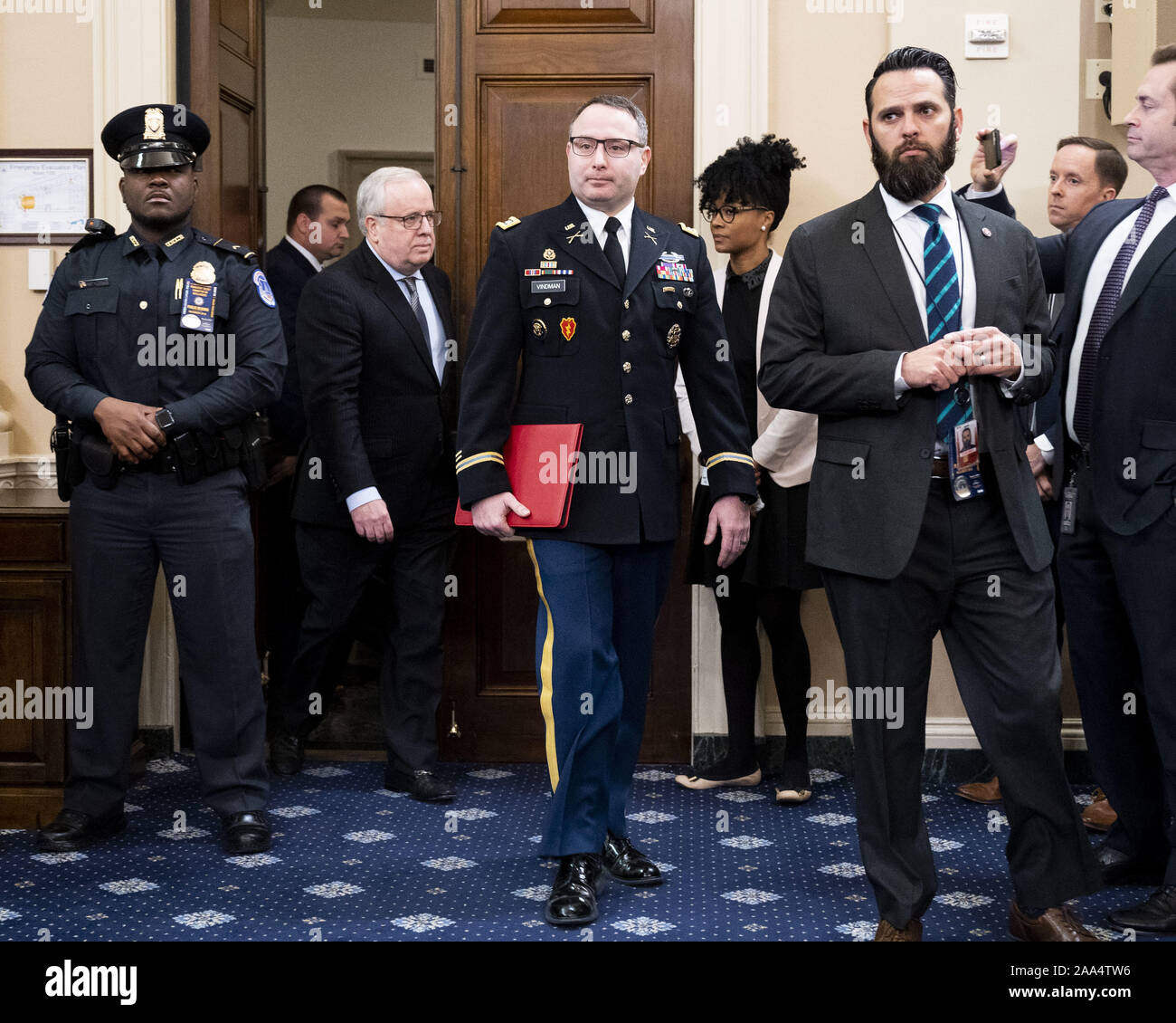 Washington, District of Columbia, USA. 19th Nov, 2019. ALEXANDER ...