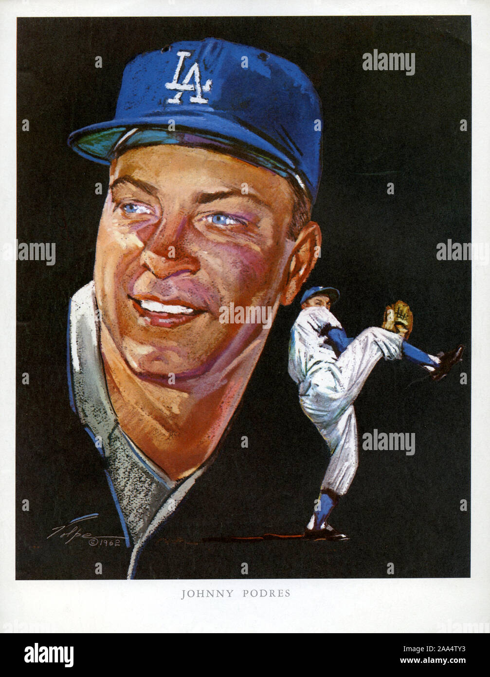 Johnny podres hi-res stock photography and images - Alamy