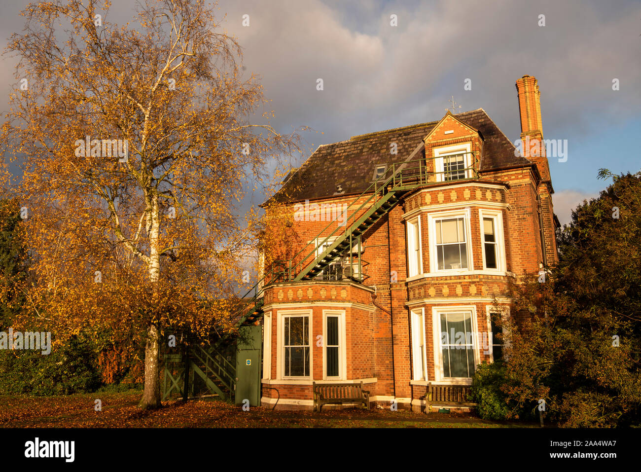 Autumn morning at the Sutton Bonington Campus of the University of ...