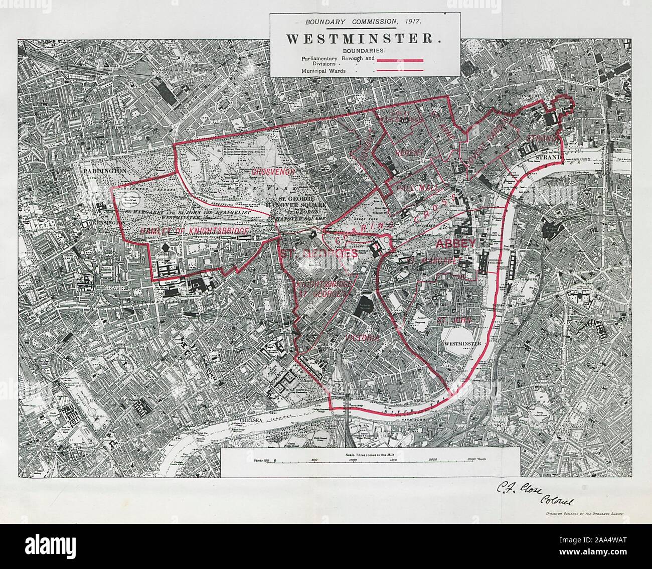 Westminster outline map hi-res stock photography and images - Alamy