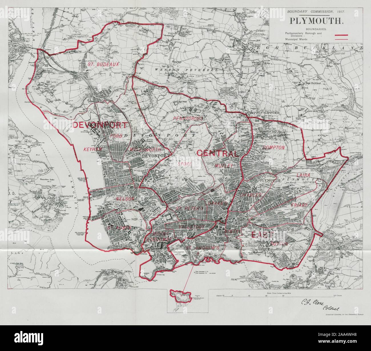 Devonport Map High Resolution Stock Photography and Images - Alamy
