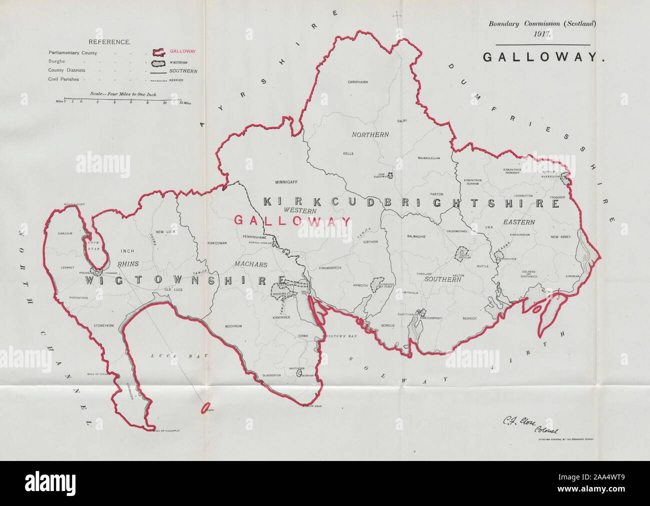 Ordnance survey map and scotland hi-res stock photography and images ...