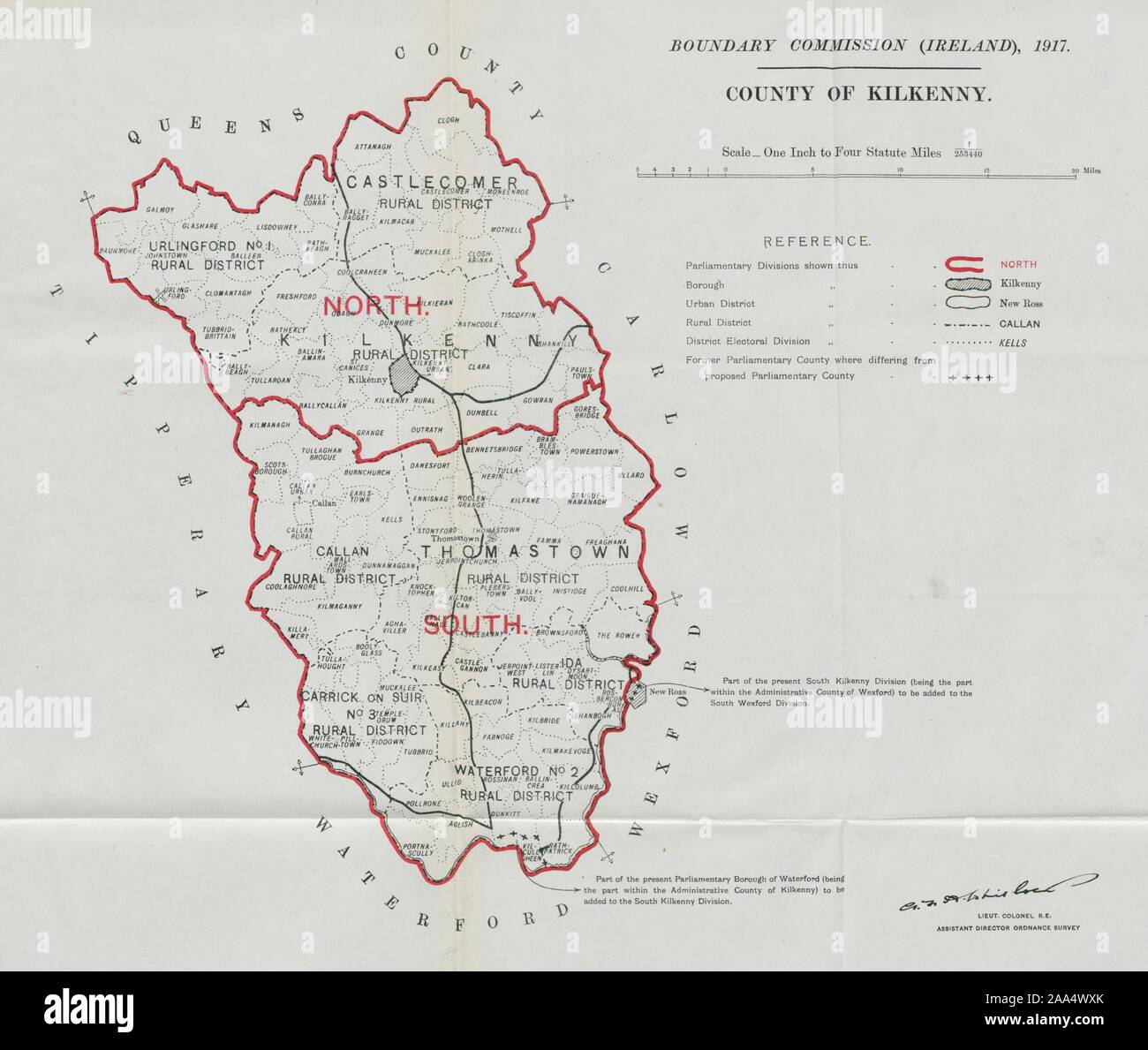 Map of kilkenny hi-res stock photography and images - Alamy