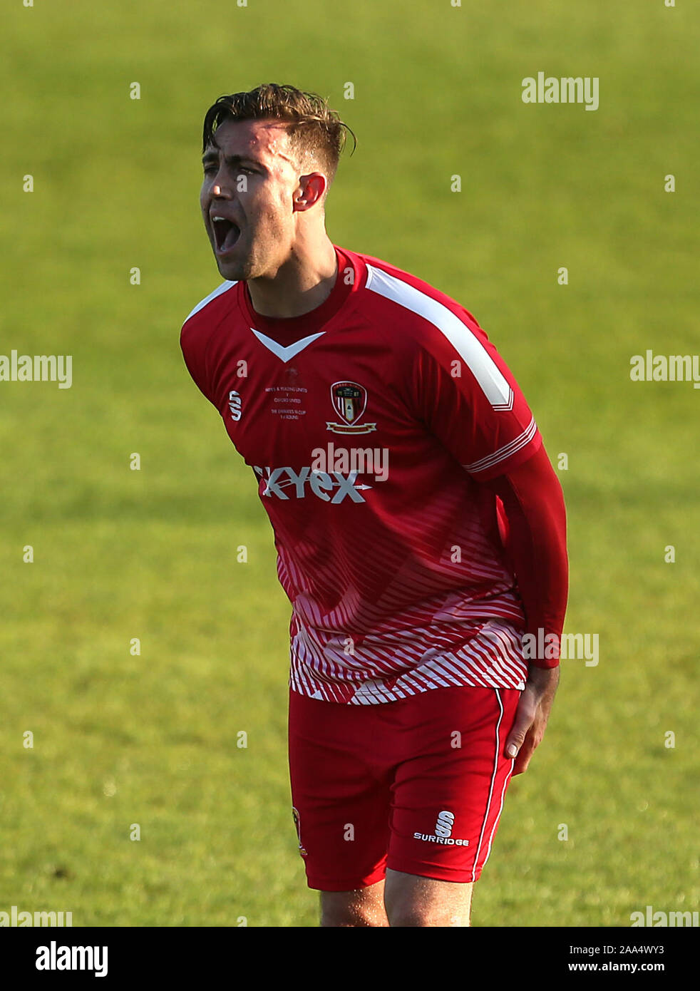 Hayes and Yeading's Liam McDevitt Stock Photo - Alamy