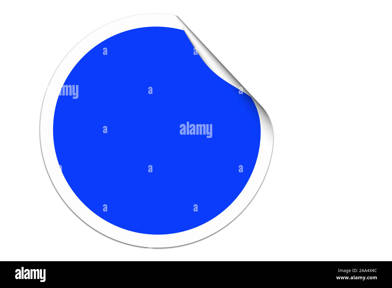 Blue stickers hi-res stock photography and images - Alamy