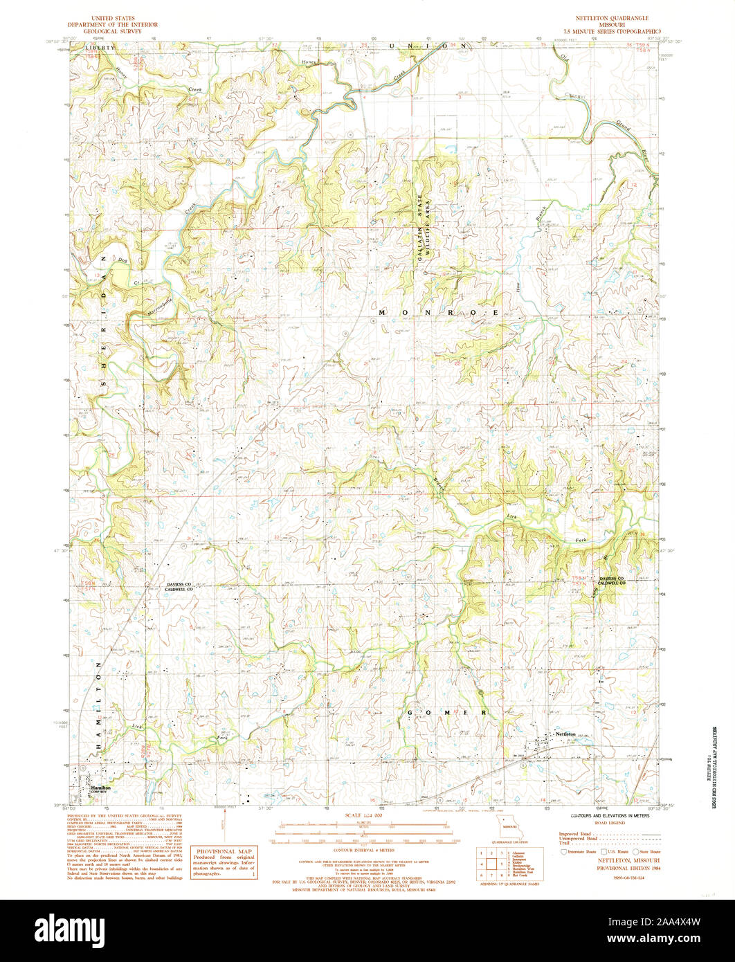 Map of nettleton hi-res stock photography and images - Alamy