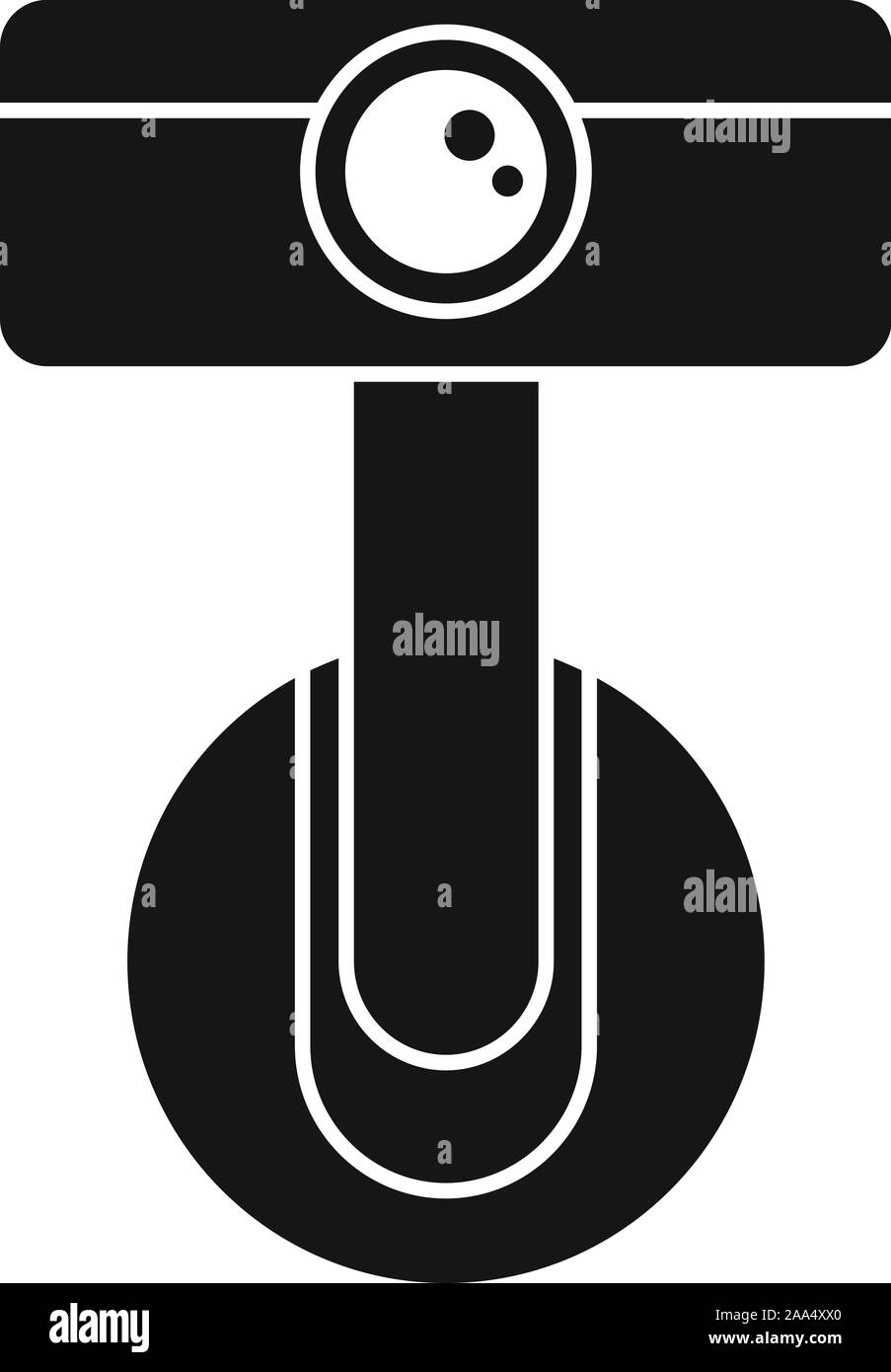 Digital car recorder icon. Simple illustration of digital car recorder ...