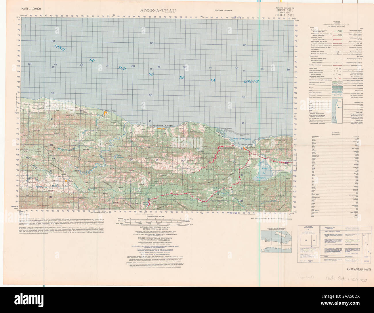 Some maps lack series statement. Some maps printed by Army Map Service ...