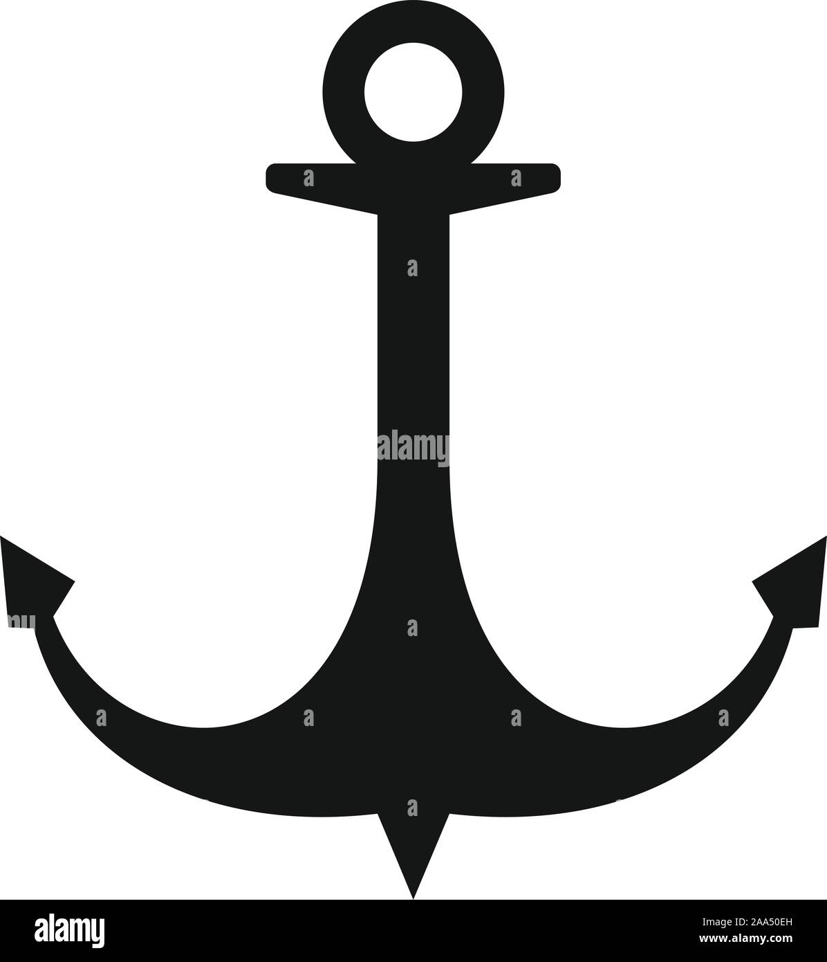 Simple Anchor Silhouette