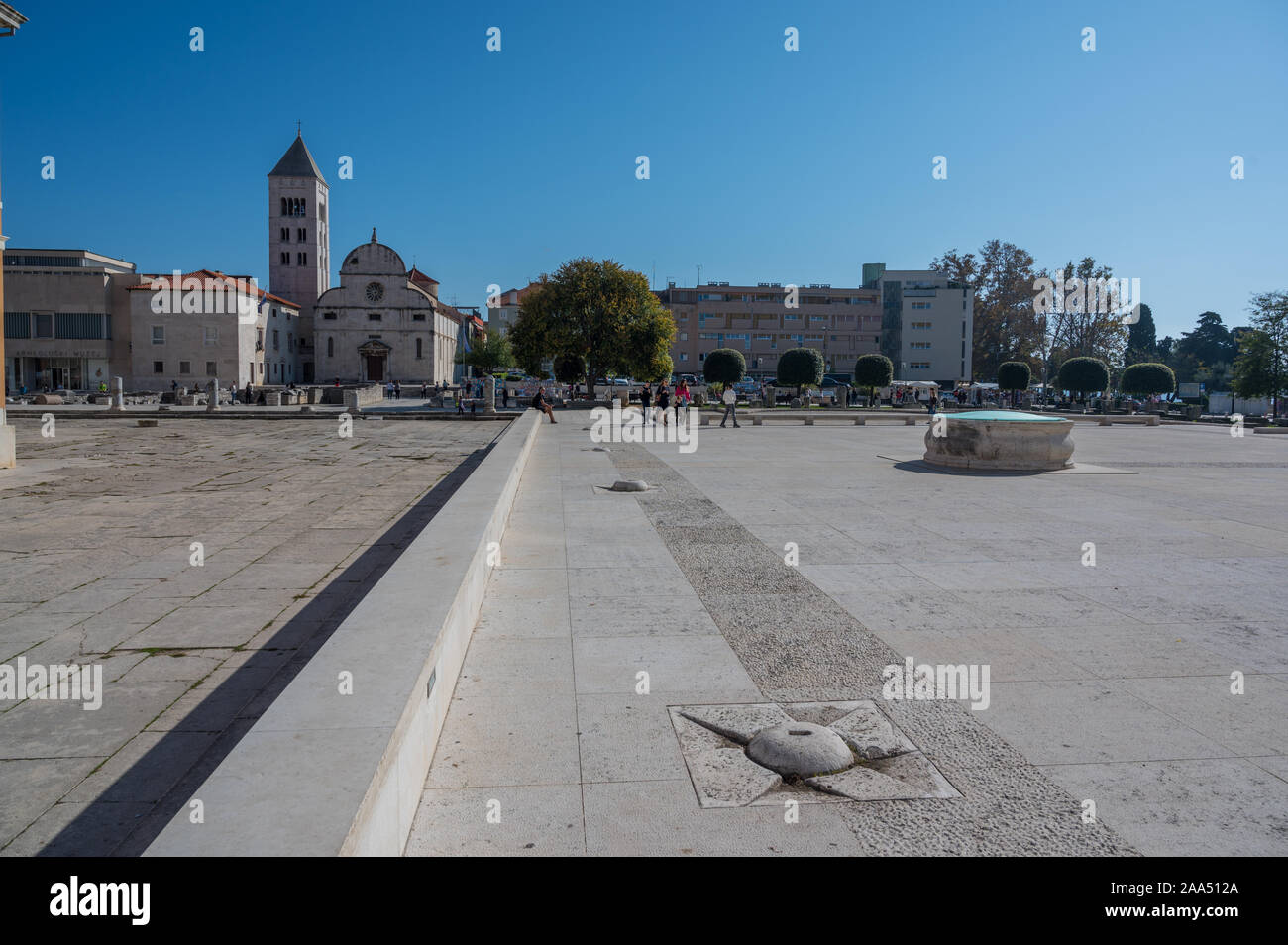 Roman forum in Zadar, Croatia Stock Photo - Alamy