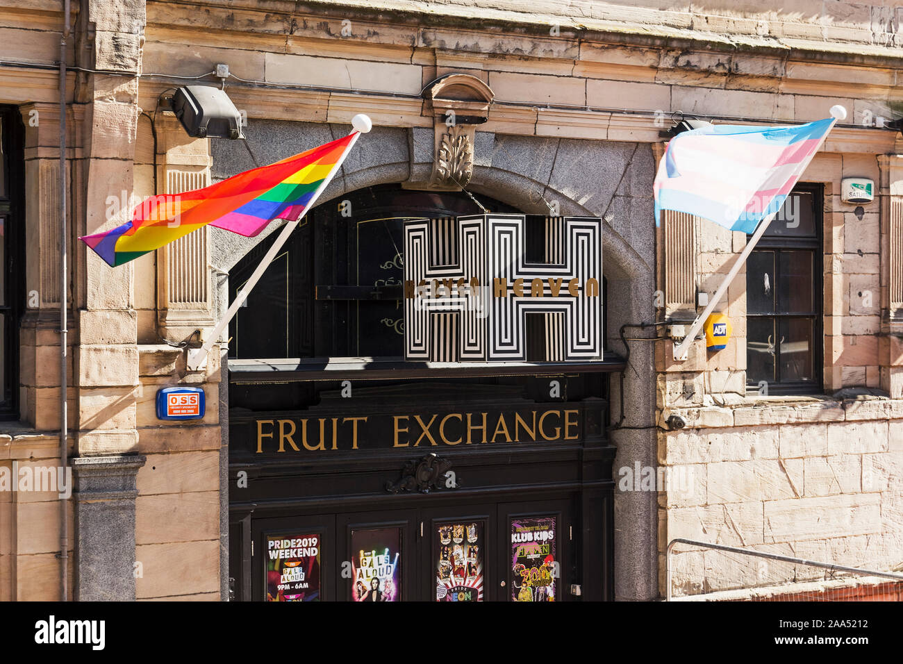 Heaven, LGBT friendly nightclub, at the Fruit Exchange, Liveerpool, UK ...