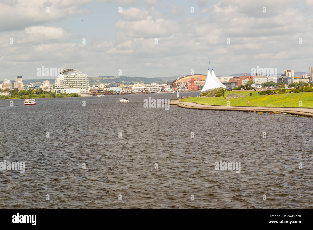 Cardiff Bay is the area of water created by the Cardiff Barrage in ...
