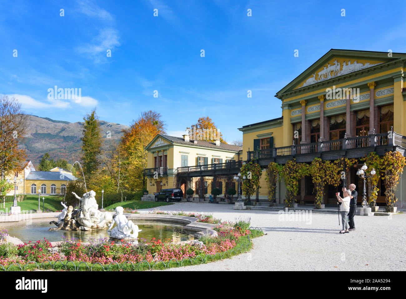Bad Ischl: palace mansion Kaiservilla in Salzkammergut, Oberösterreich ...