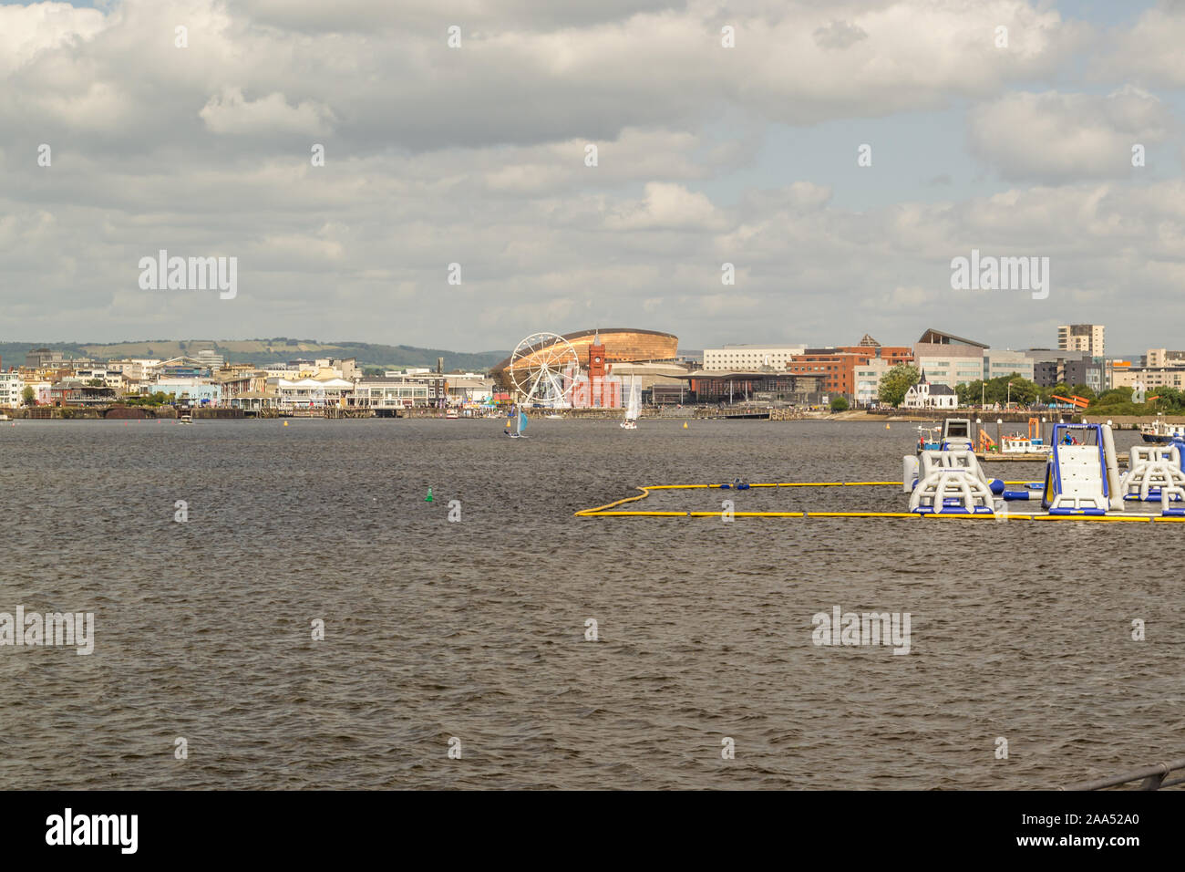 Cardiff Bay is the area of water created by the Cardiff Barrage in ...
