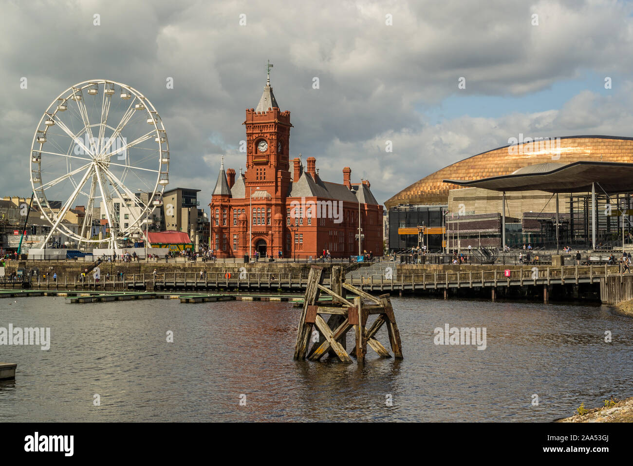 Cardiff Bay is the area of water created by the Cardiff Barrage in ...