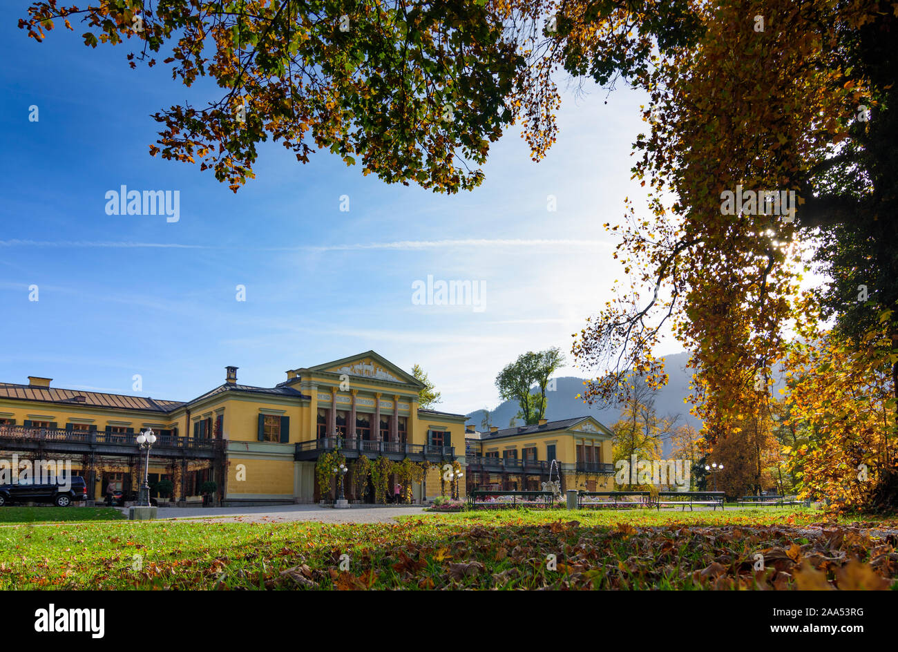 Bad Ischl: palace mansion Kaiservilla in Salzkammergut, Oberösterreich ...