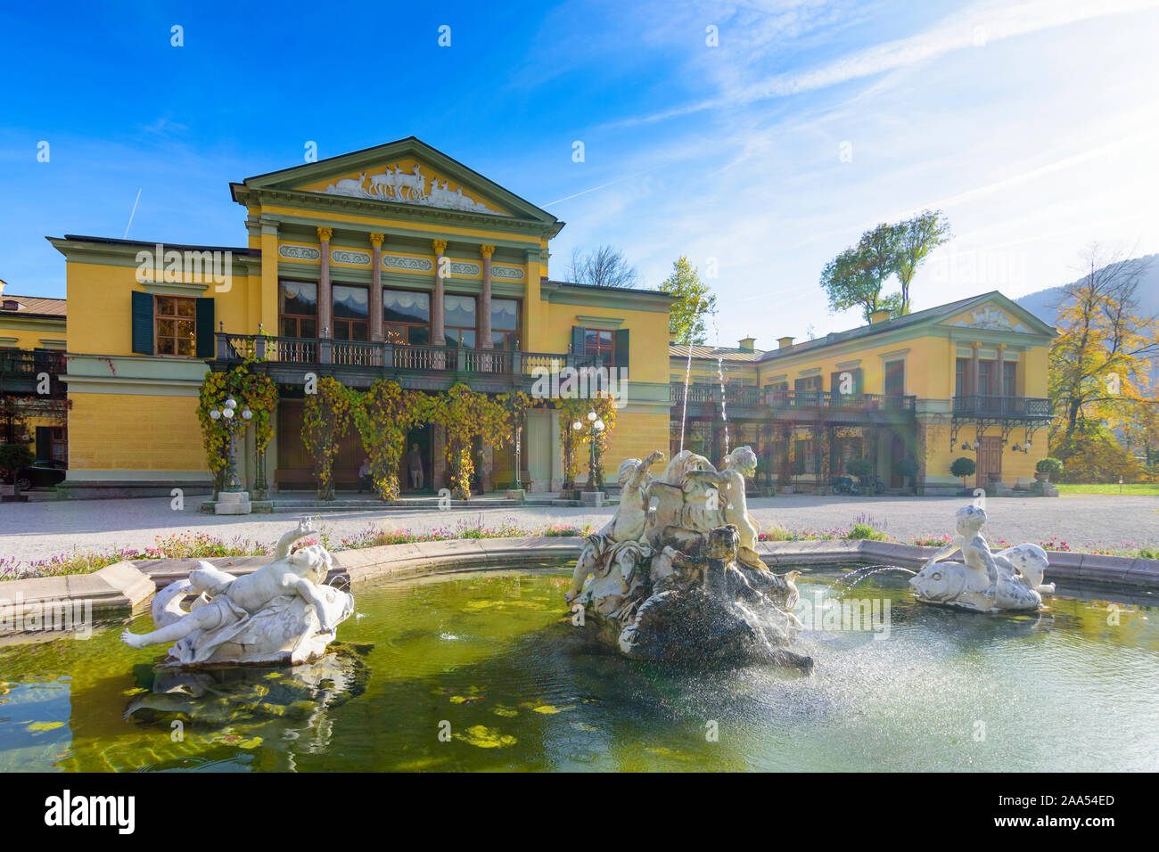 Bad Ischl: palace mansion Kaiservilla in Salzkammergut, Oberösterreich ...