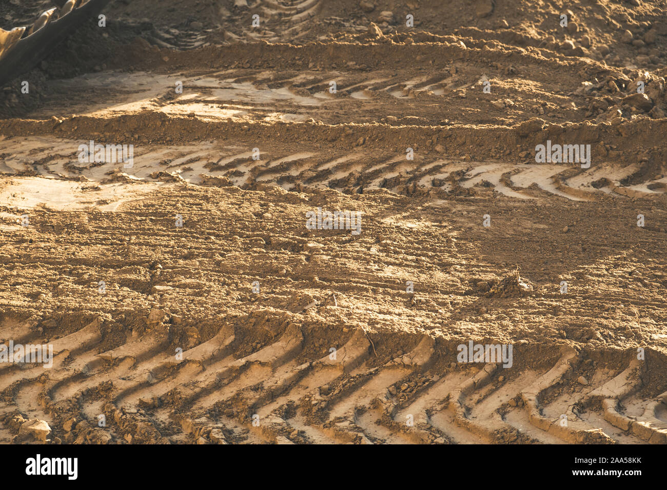 Tire tracks soil hi-res stock photography and images - Alamy