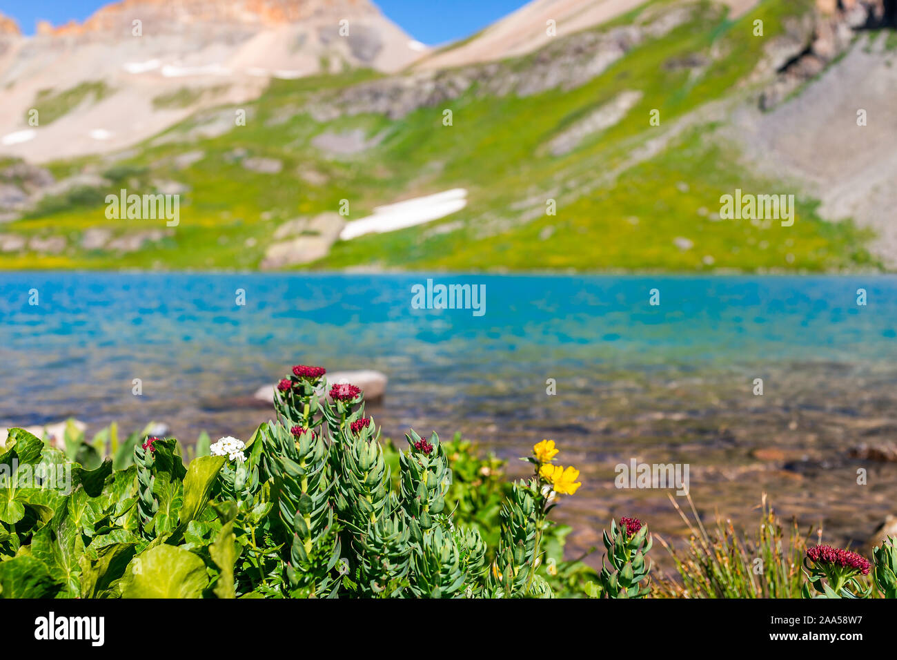 Turquoise lake colorado hi-res stock photography and images - Alamy