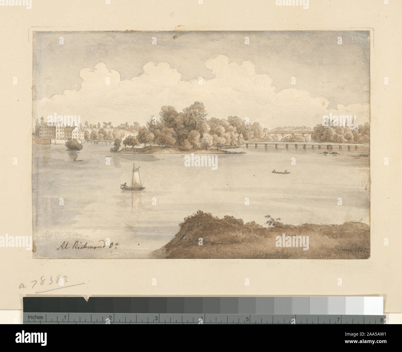 Stokes 1845-F-60c Drawing depicts June 1845. Deák 534; At Richmond Va ...