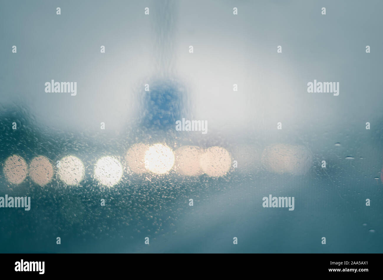 Car through wet window in rainy season car hi-res stock photography and ...