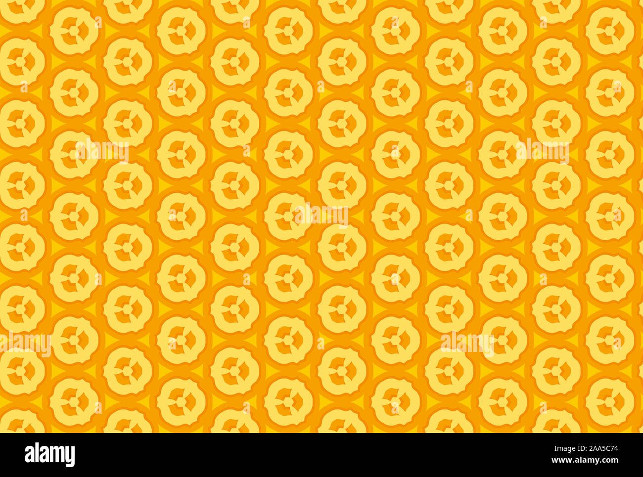 Seamless geometric pattern design illustration. In yellow colors Stock ...