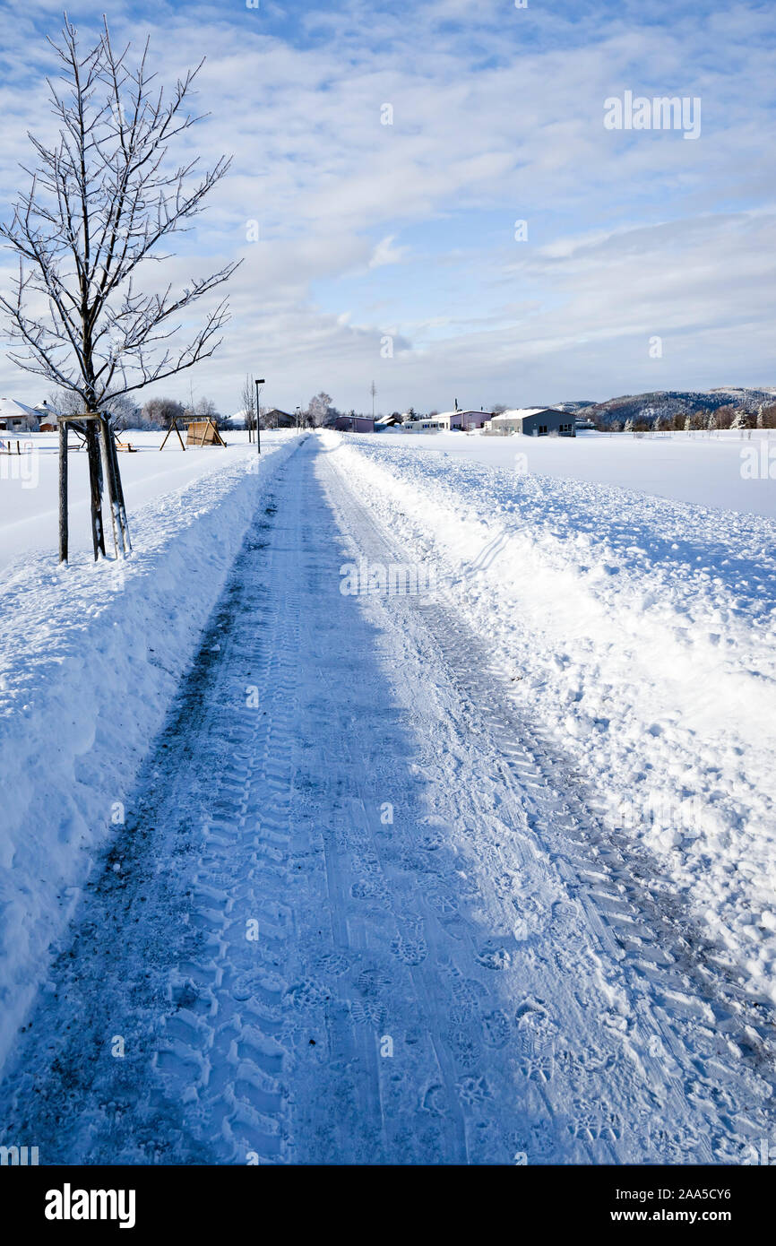 An image of a nice winter scenery in the black forest area Stock Photo ...
